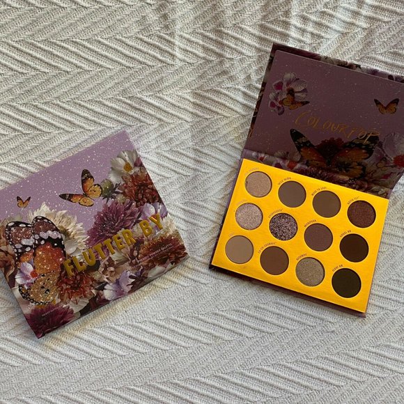 Colourpop | Makeup | Colourpop Flutter By Flutterby Palette X 5 New ...